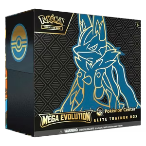 Pokémon Mega Evolution: Mega Lucario Pokémon Center Elite Trainer Box ...